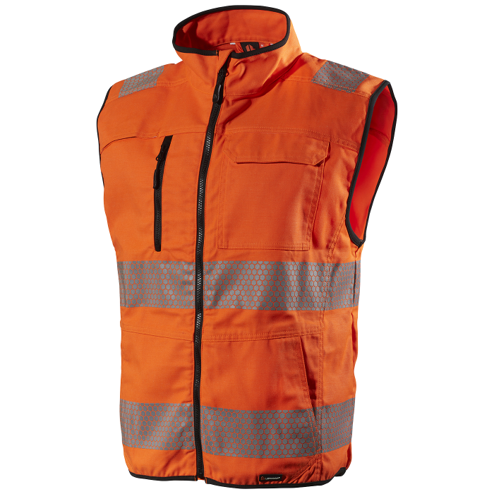 VEST 2041PB ORANGE S – Hivis, slitesterk | Zeproc